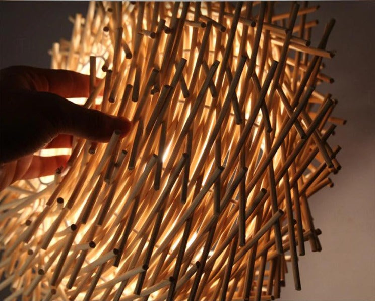 Wicker Nest - Handwoven Light – LightStyl